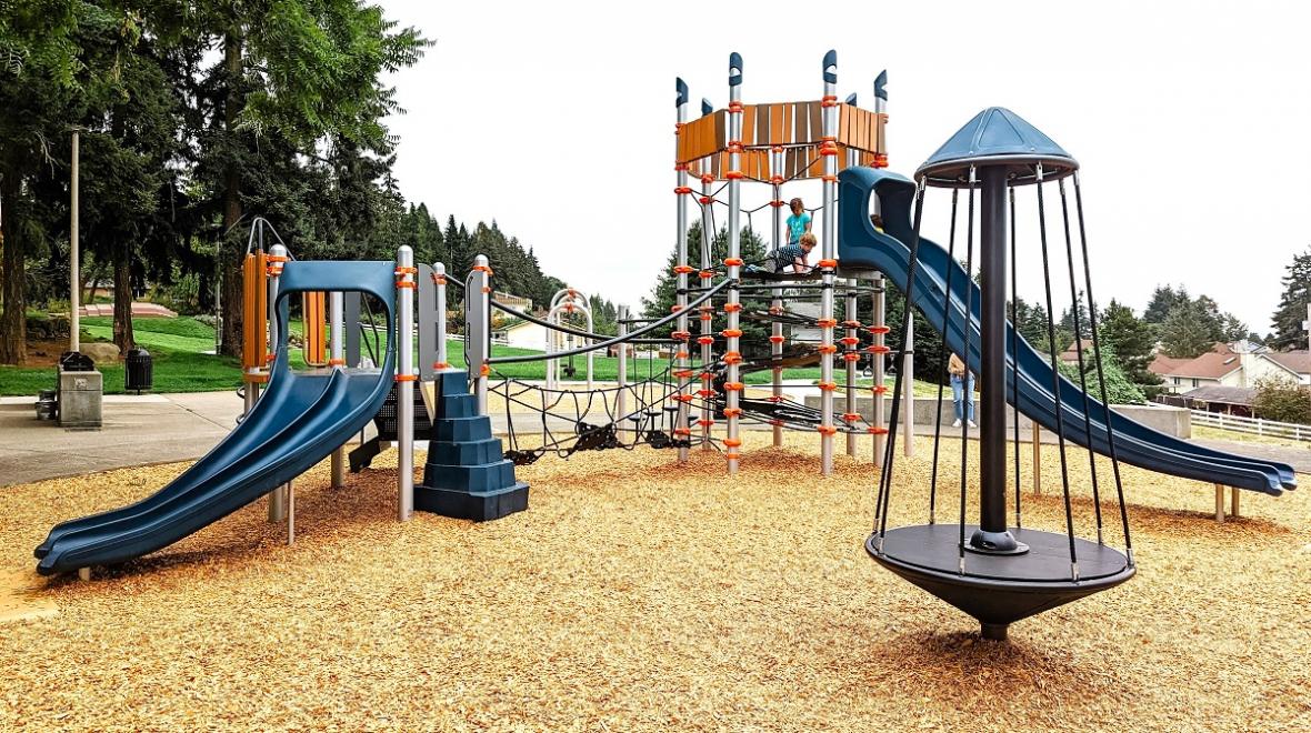 Climb and Play in Kent: Chestnut Ridge Park’s Sweet New Playground | ParentMap